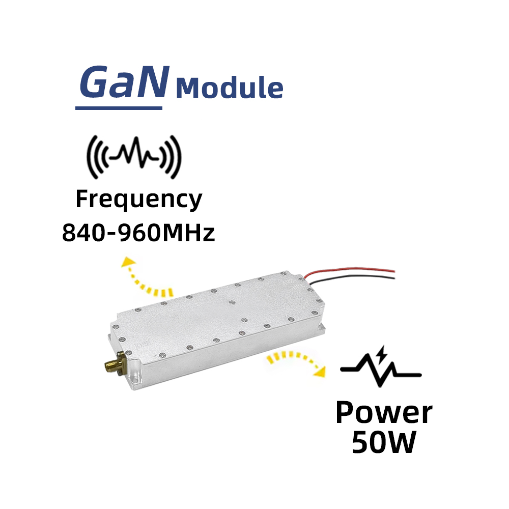GaN 900MHz FPV Signal Jammer Module RF Anti Drone Signal Interference ...